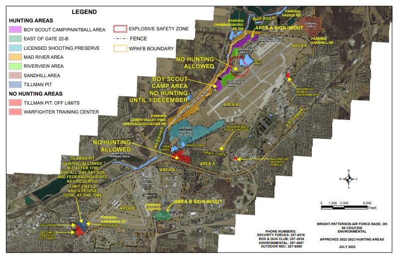 Maps Wright Patterson Afb Isportsman